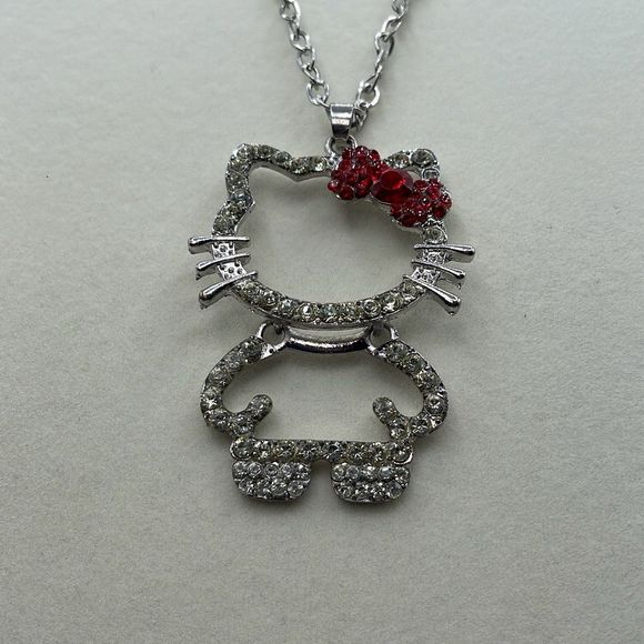 Vintage | Jewelry | Vintage Hello Kitty Hinged Pendant In Pale Yellow ...